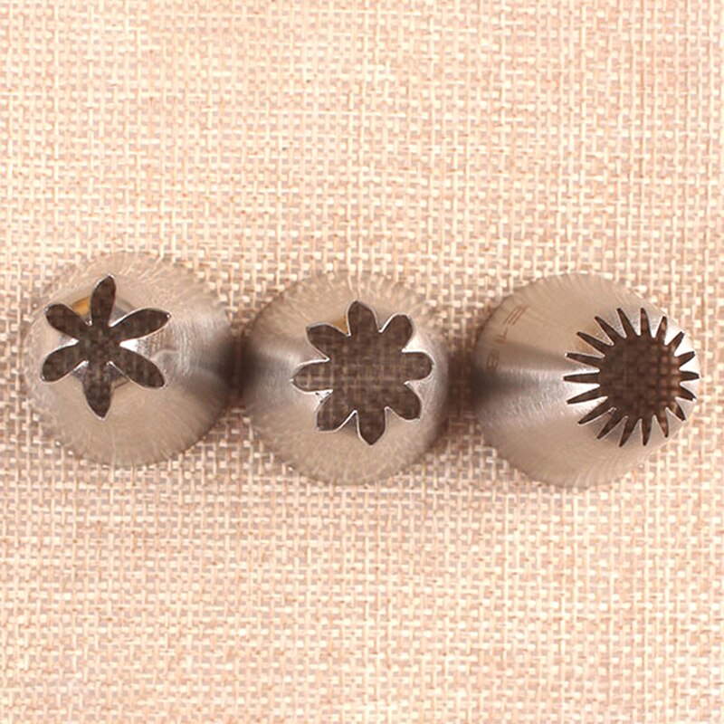 3PCs Cream Cake Icing Piping Cupcake Nozzles Pastr... – Grandado