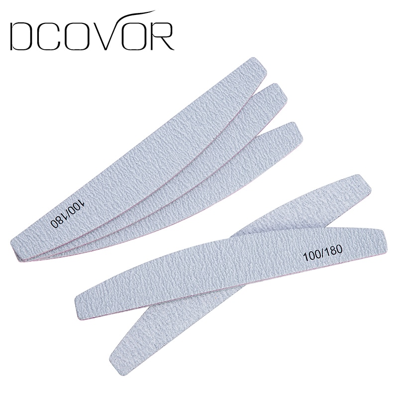 Nail Files For Manicure 100/180 Strong Thick Sandp... – Vicedeal