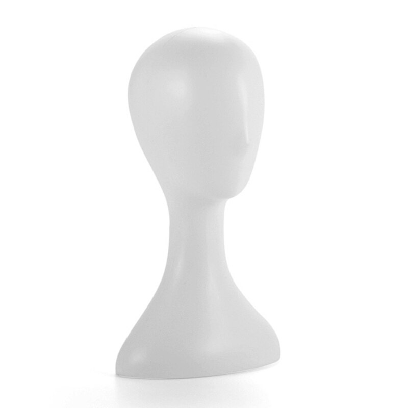 Lady high plastic head wig head female model head – Grandado