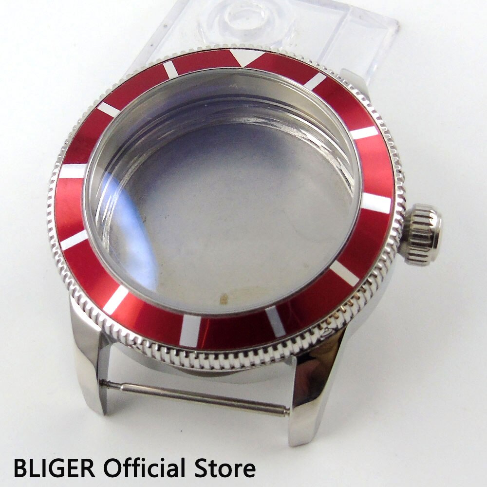 Stainless Steel 46MM BLIGER Watch Case Aluminum al... – Grandado