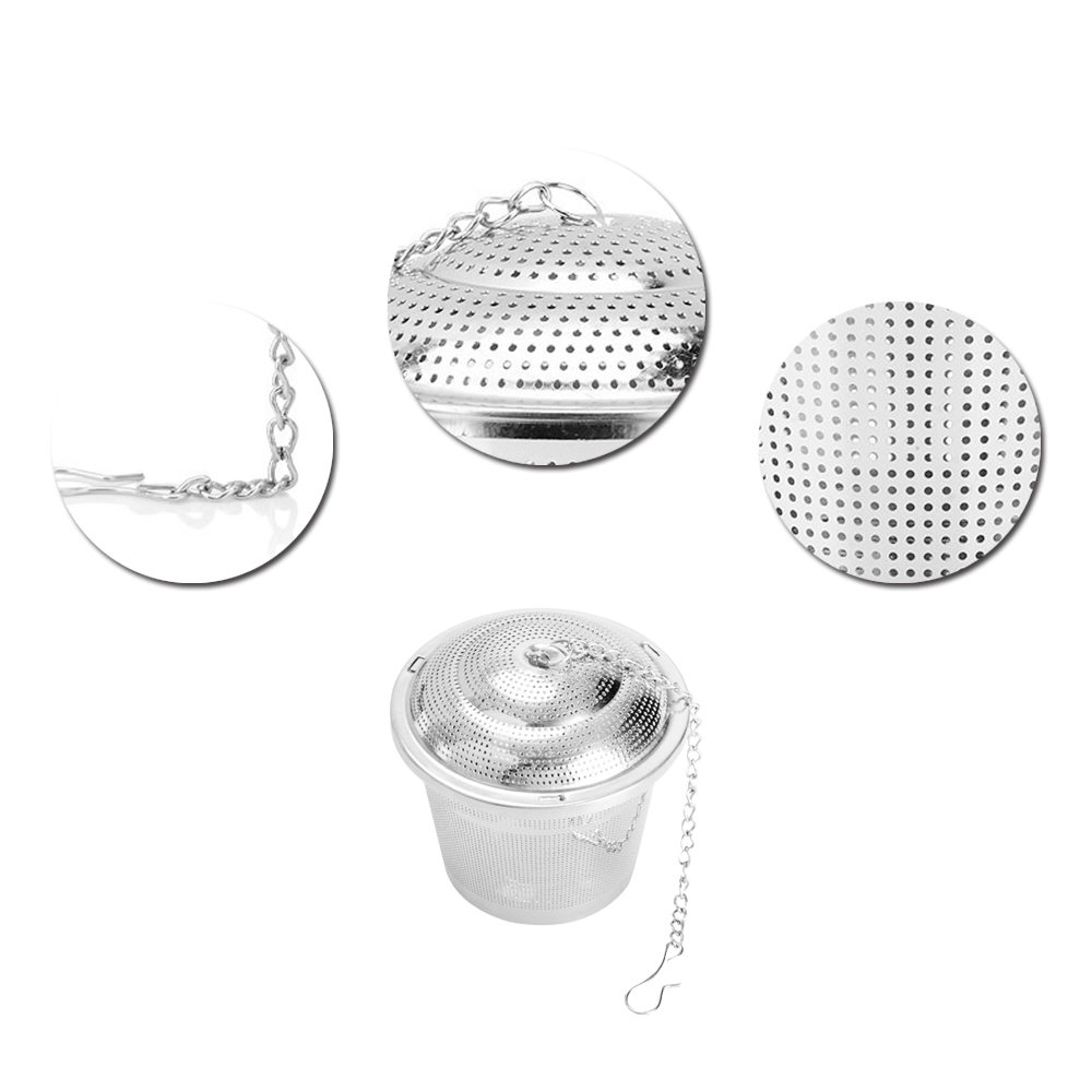 Stainless Steel Tea Infusers Basket Reusable Fine ... – Grandado