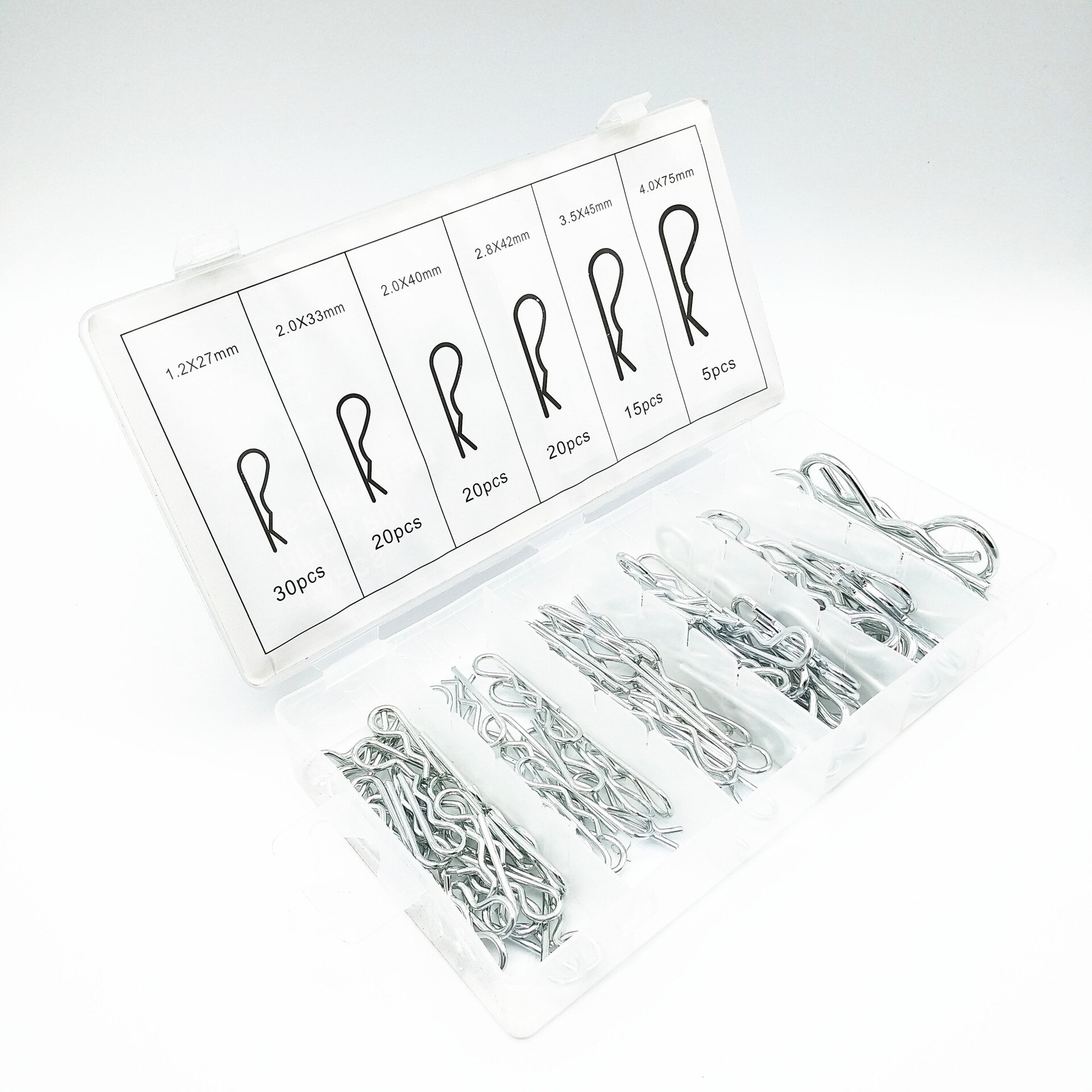 110Pc Wave Split Pin Lente Pin Gegalvaniseerd Spli... – Vicedeal