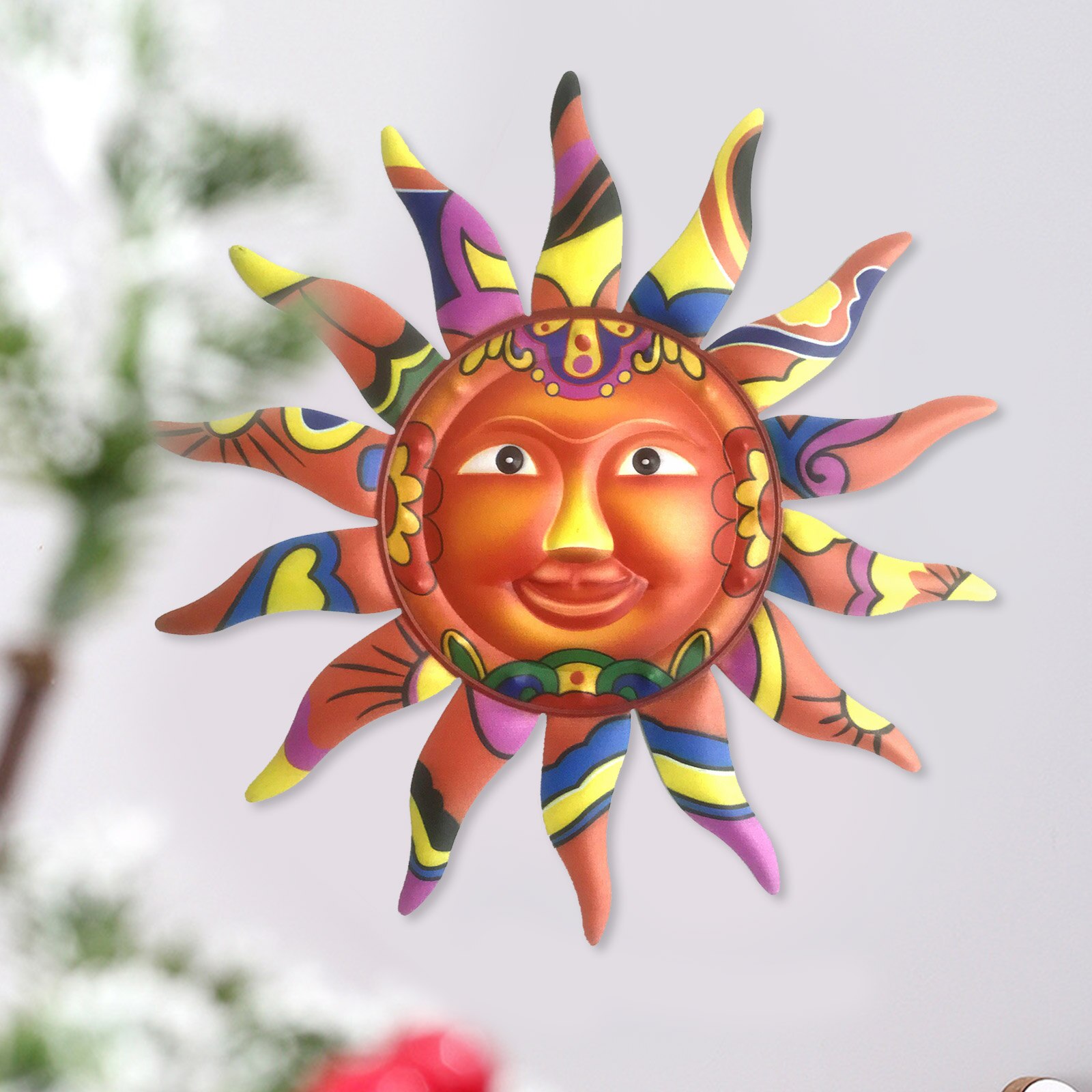 White Black Colorful Hanging Celestial Wall Sun Mo... – Vicedeal