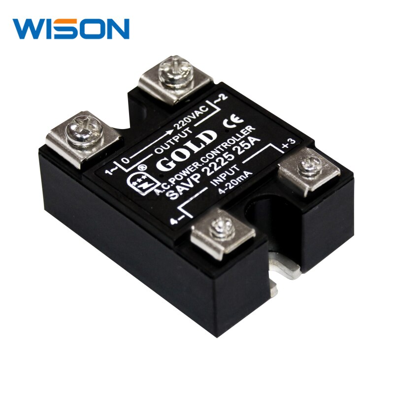 SAVP2225 Solid state relay 220VAC 25A 2-10VDC 4-20... – Grandado