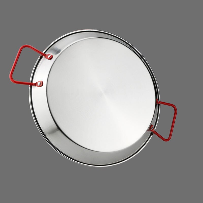 Stainless Steel Paella Pan Spanish Seafood Frying ... – Grandado
