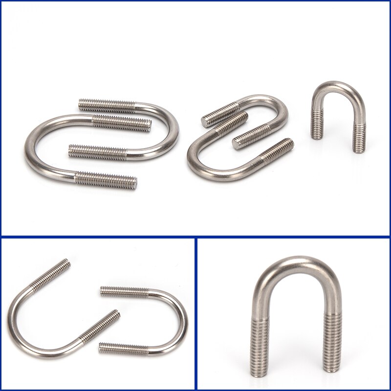 Stainless Steel 304 U-shaped Bolt M6 M8 U Style Sc... – Grandado