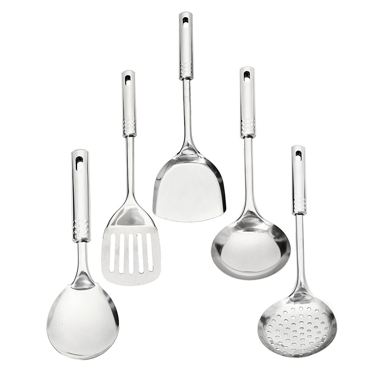5 st rostfritt stål köksredskap set spatel sked st... – Grandado