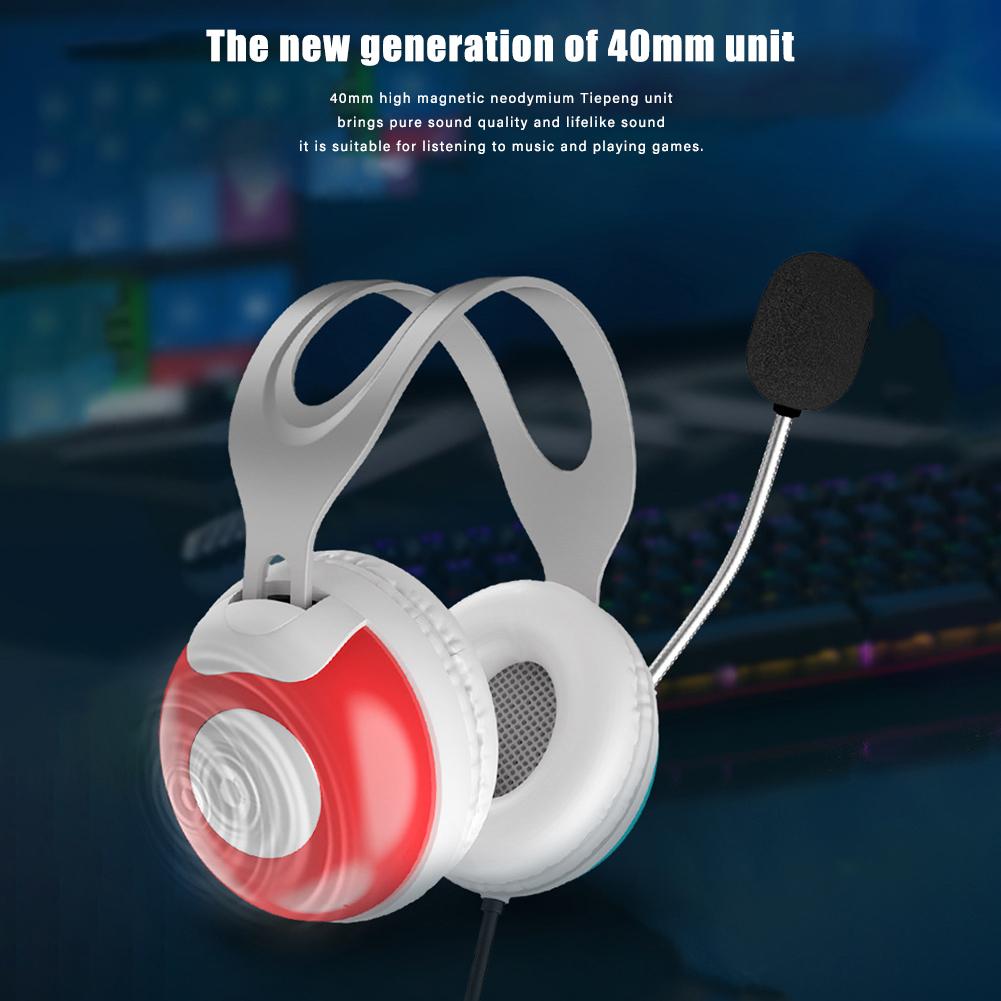 3.5mm Wired Gaming Headphones Stereo Game Headset ... – Vicedeal