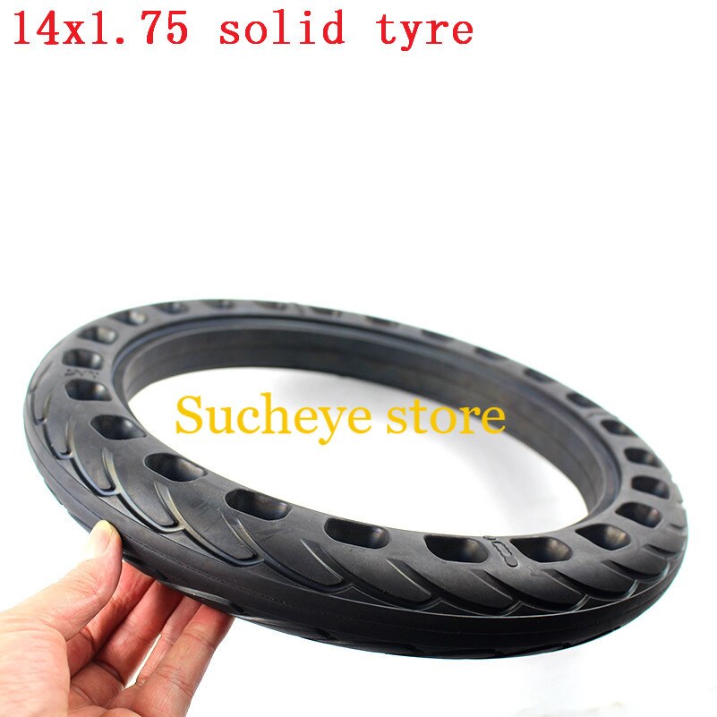 14*1.75 Electric Car Solid Tire 14 Inch Tire for R... – Grandado