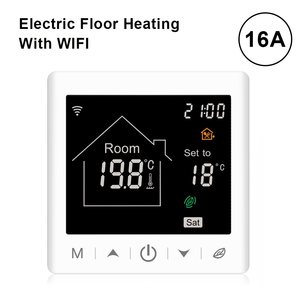 Tuya WiFI Electeric Heating Thermostat 220V Temper... – Vicedeal