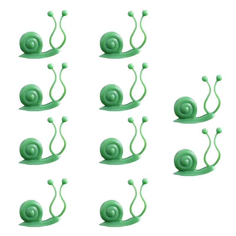 10pcs Plant Climbing Wall Fixture Clips Snail Shap... – Vicedeal