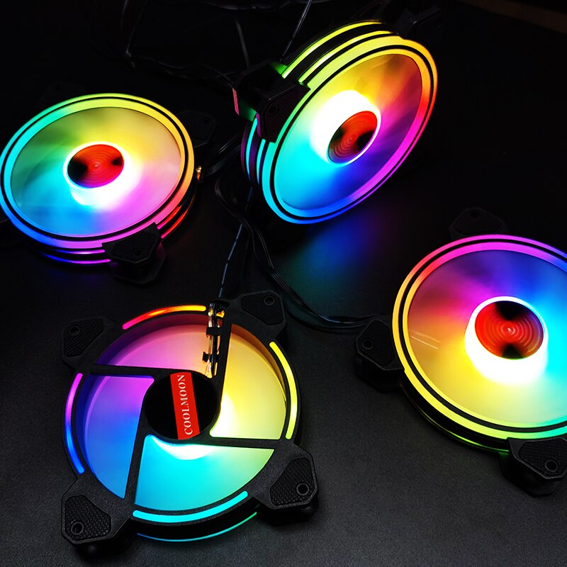 Coolmoon Licht X 12Cm Ventilator Chassis Rgb Multi... – Grandado