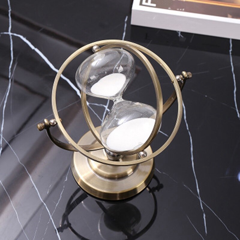 Best Hour Glass 15 Minutes Rotating Sand Hourglass... – Grandado