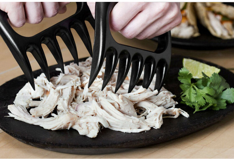 2 stks/partij Beer Vlees Klauwen Zwarte BBQ Vlees ... – Grandado