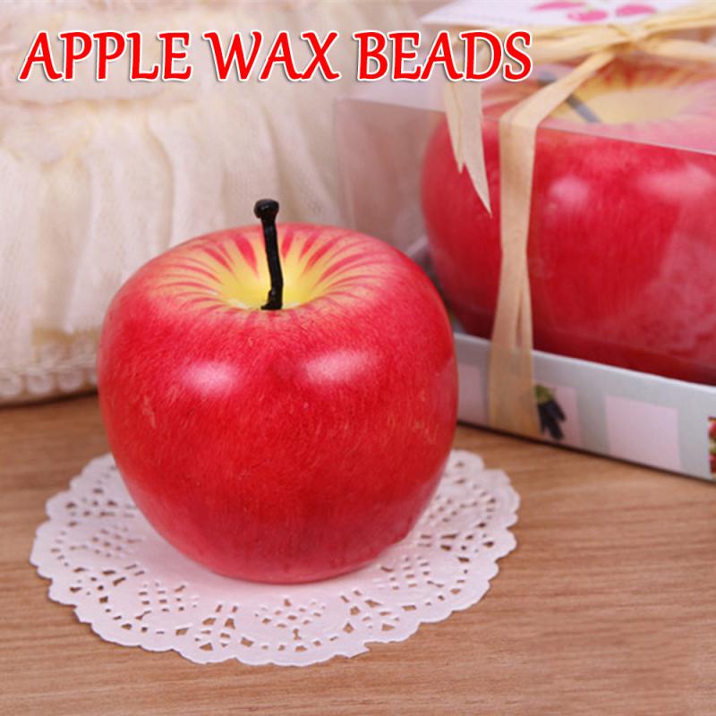 Red Apple Shaped Fruit Candles Simulation Aromathe... – Vicedeal