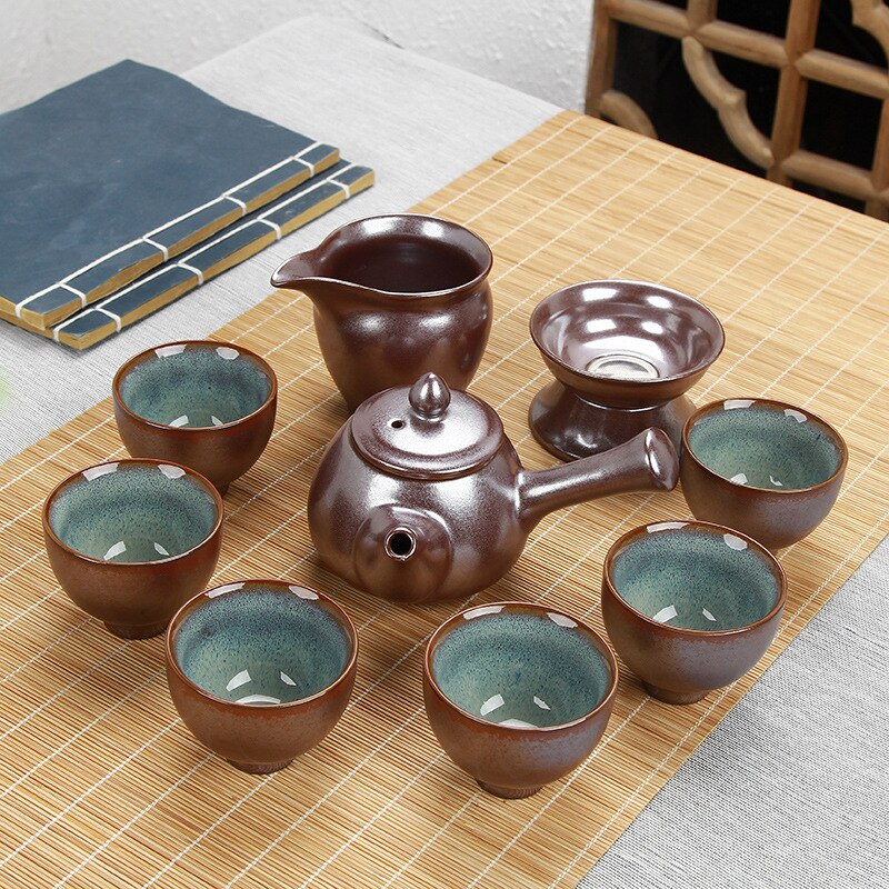 Keramik Tee-Set Teegeschirr Japanischen Stil Kung ... – Vicedeal
