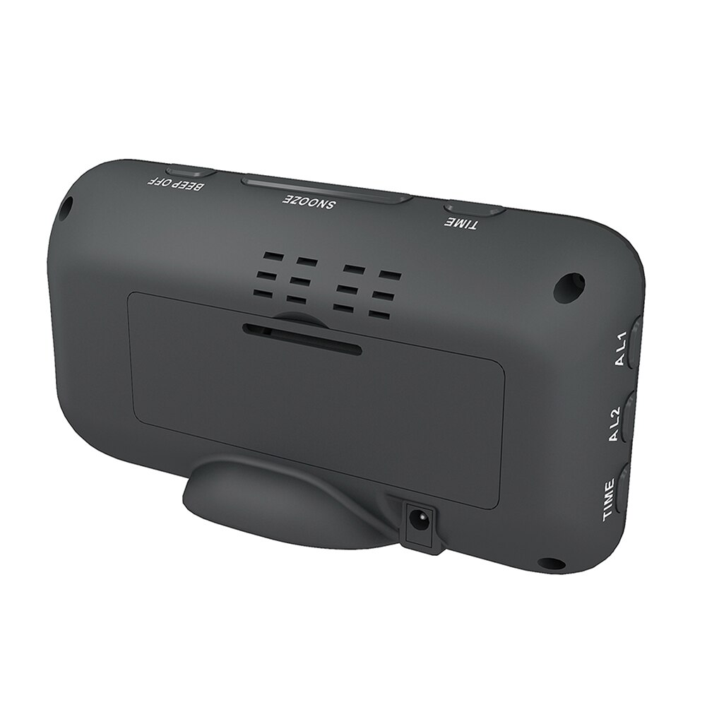 LED Digital Alarm Clock Voice Control Temperature ... – Grandado