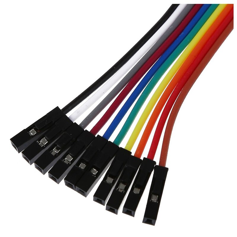 10Pcs 20CM 1 Pin Plug Jumper Cable Wires Multicolo... – Grandado