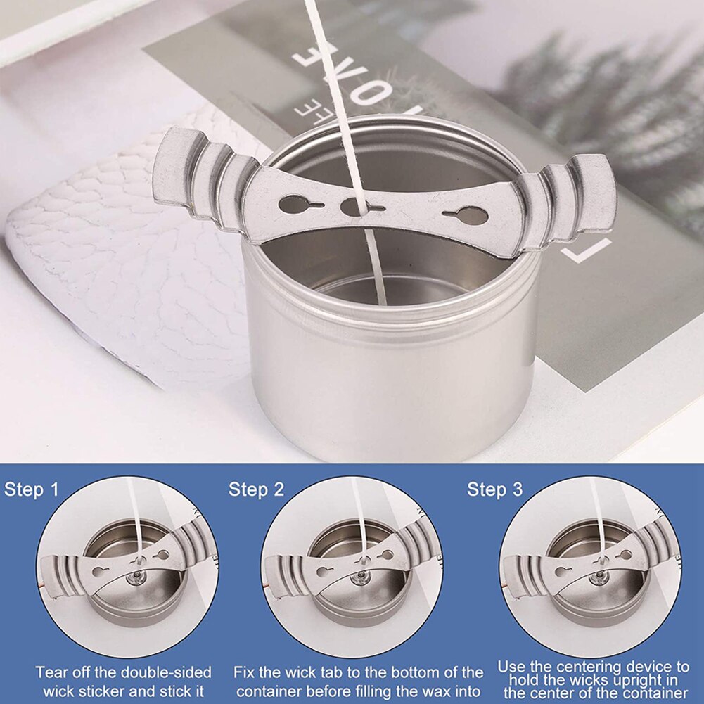 200PCS Candle Wicks Cotton Candle Making Wicks DIY... – Grandado
