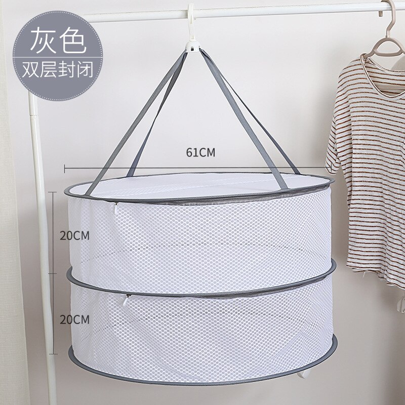 Edging Single-layer Clothes Basket, Double-layer F... – Grandado