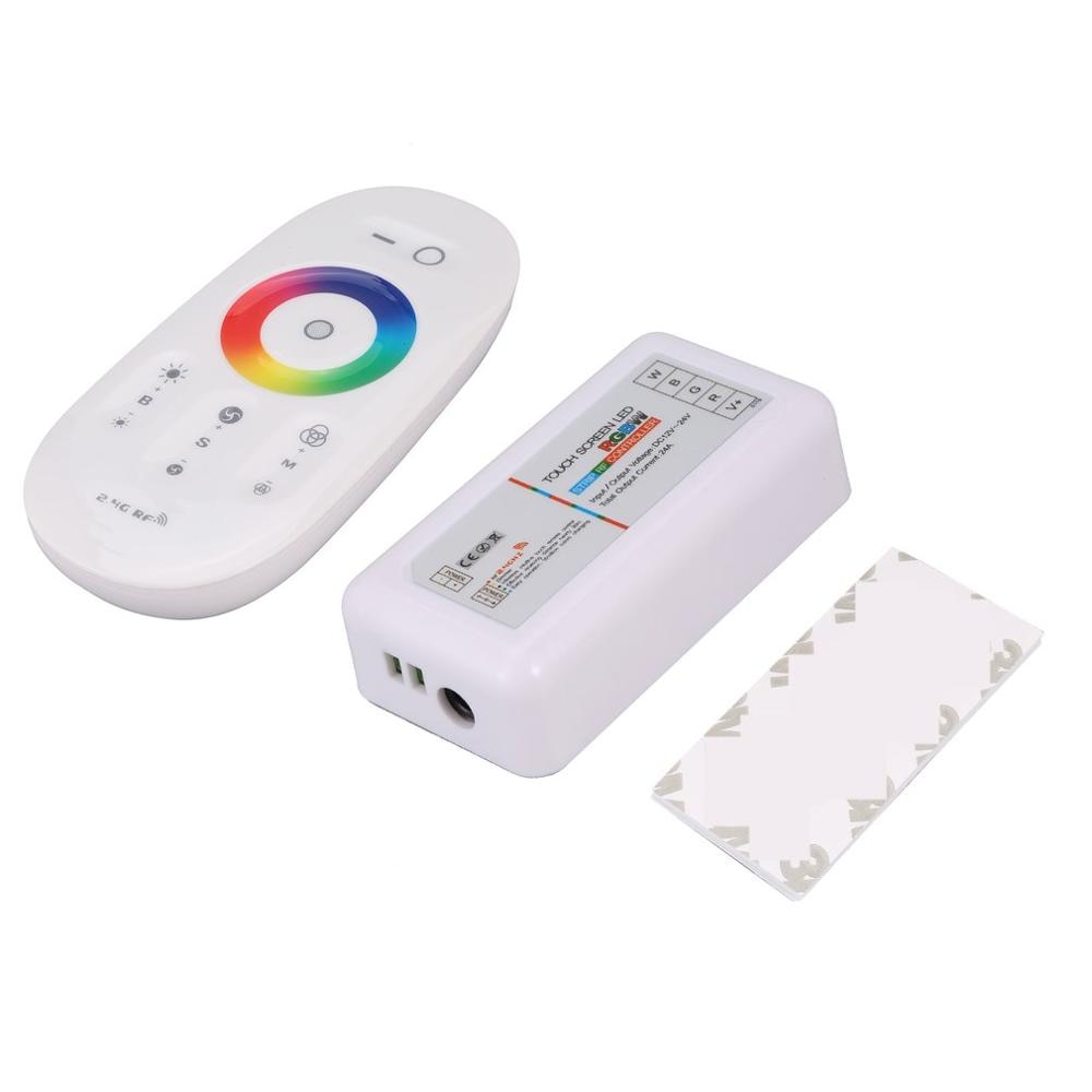 2.4g rgbw touch controller led-strip draadloze rf-... – Grandado