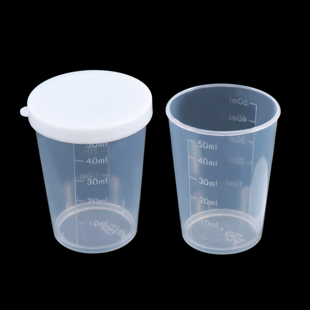 10Pcs 50ml Medicine Measuring Measure Cups With Wh... – Grandado