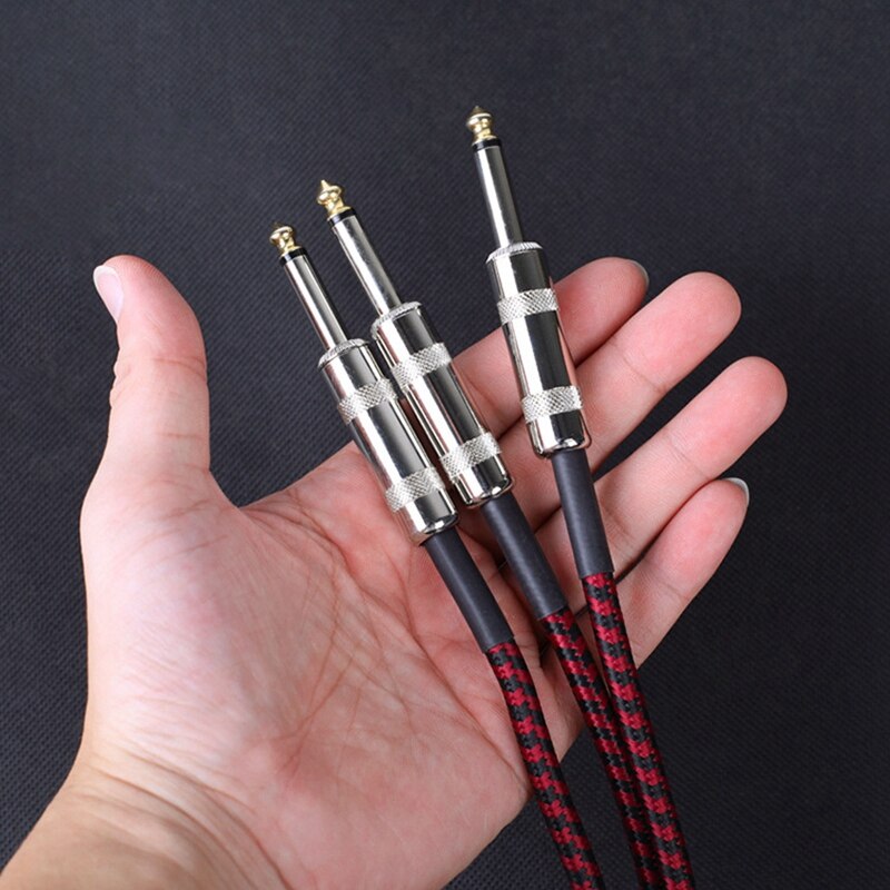 Guitar Audio Cable Connecting Line Electric Guitar... – Vicedeal