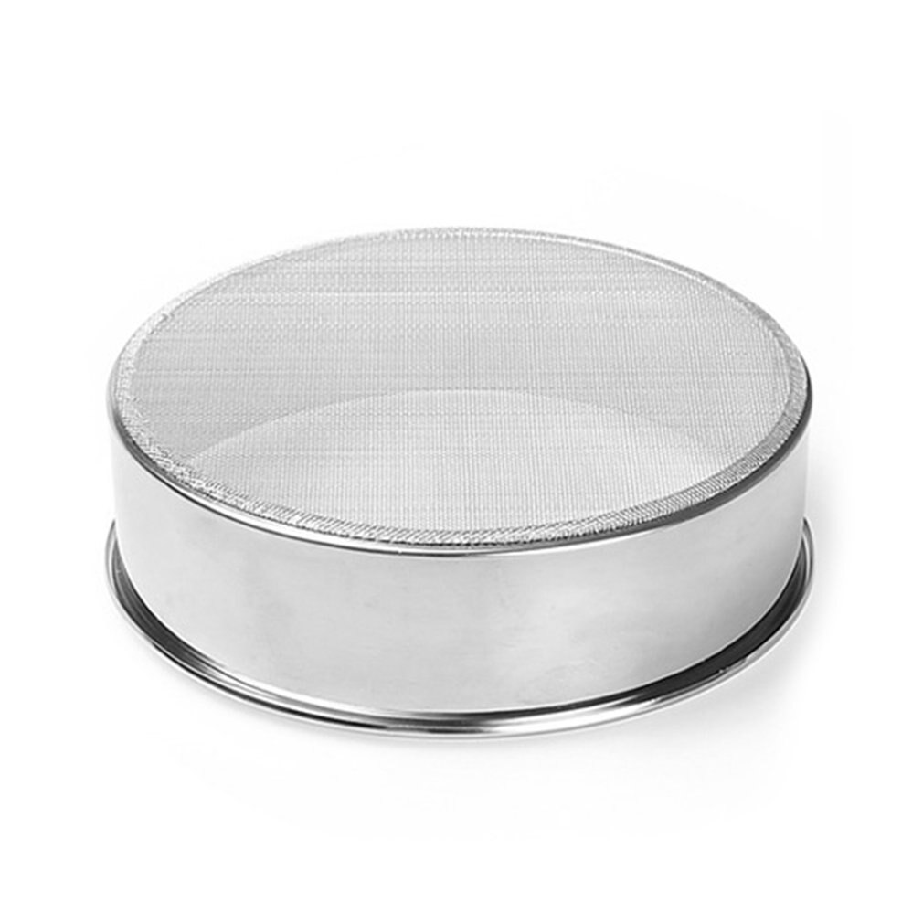 Round Flour Mesh Sifter Handheld Sifting Sieve Sta... – Grandado