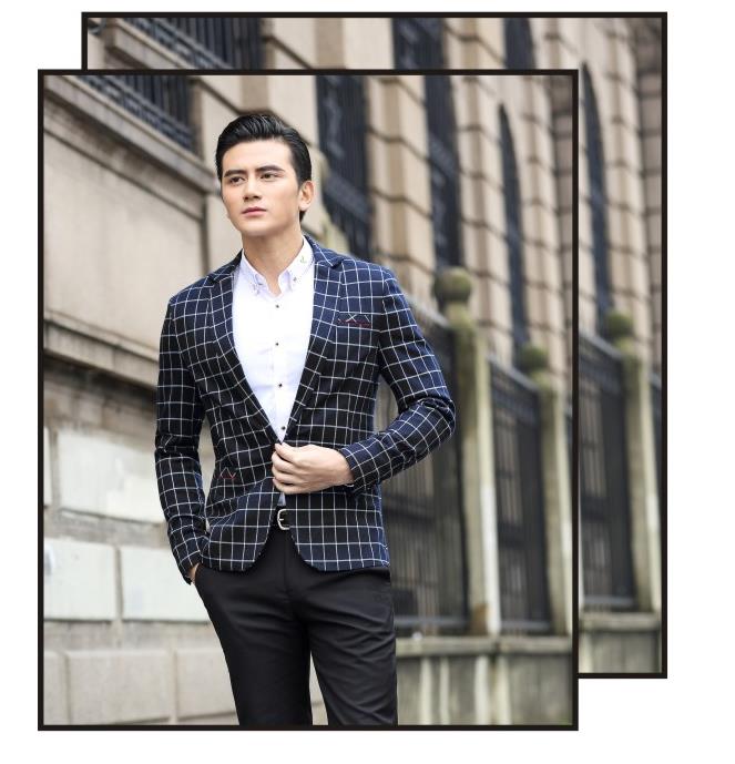 Terno pequeno masculino coreano slim moda casual, ... – Vicedeal