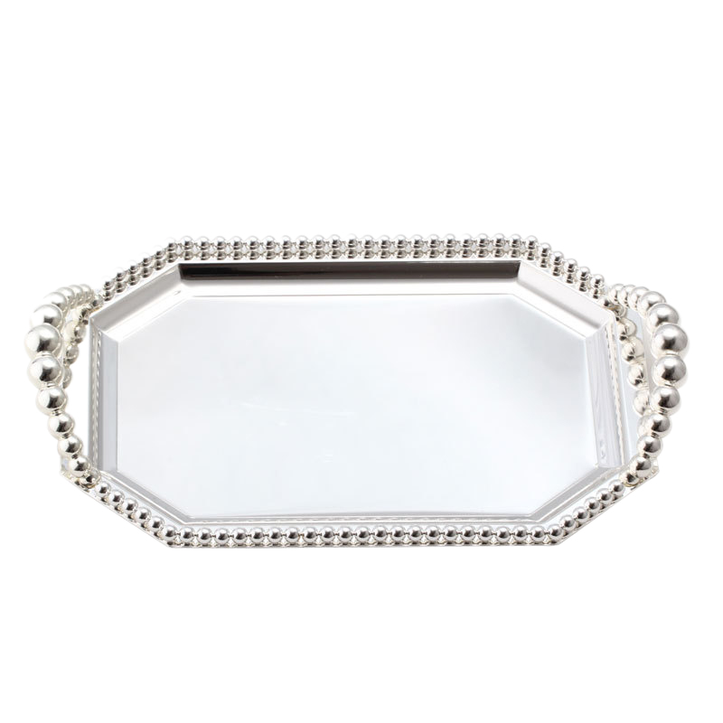Metal Silver Plated Tray, Dessert Tray, Cake Plate... – Grandado