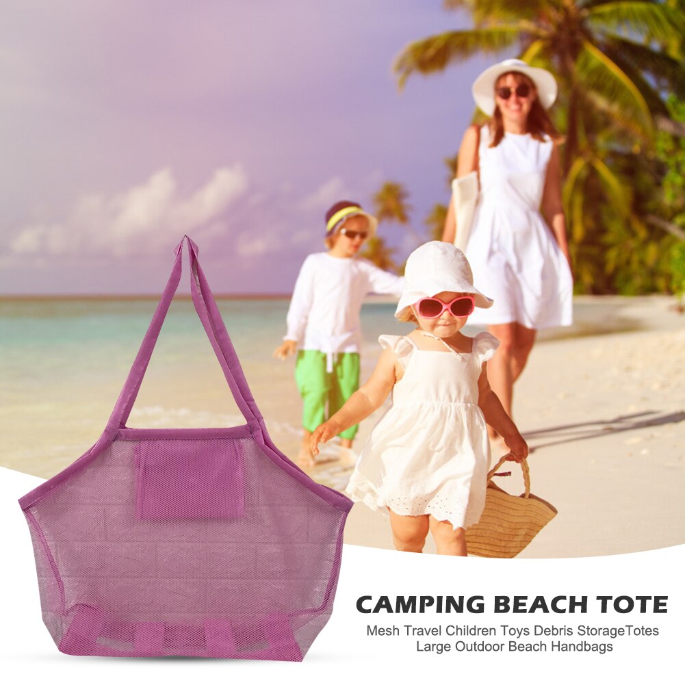 Mesh Beach Bag Travel Clothing Storage Swimming Sp... – Grandado