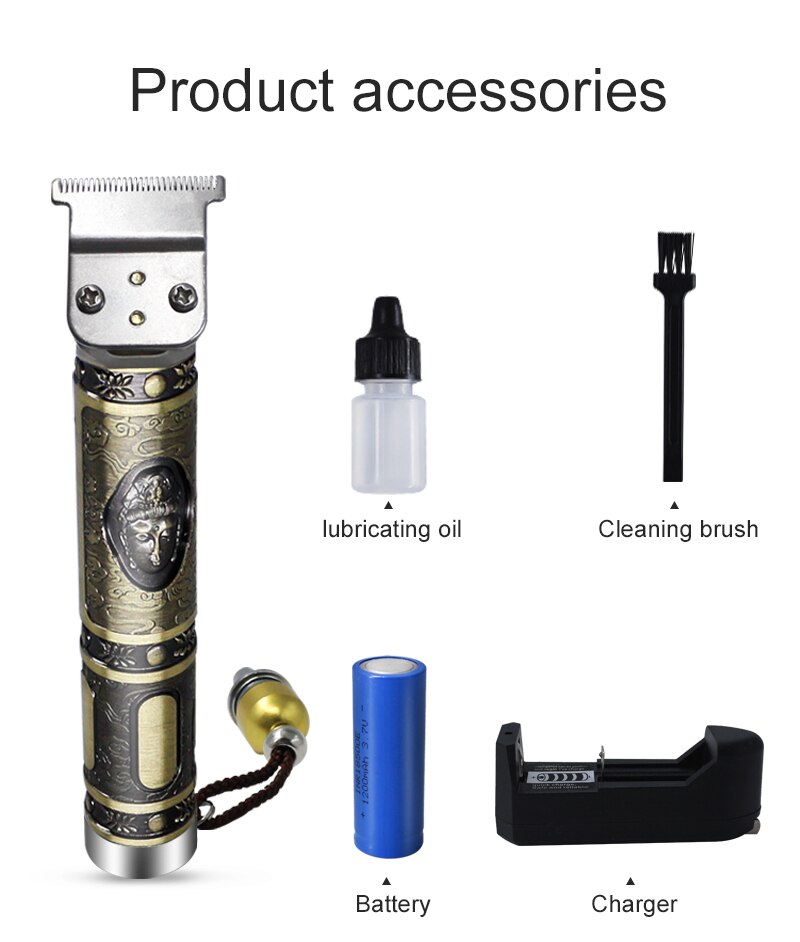 barber Hair Trimmer Cutting Machine 110-240V barbe... – Grandado