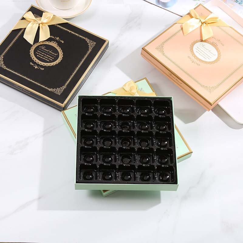 25 Grids Chocolate Box Candies And Truffles Handma... – Grandado