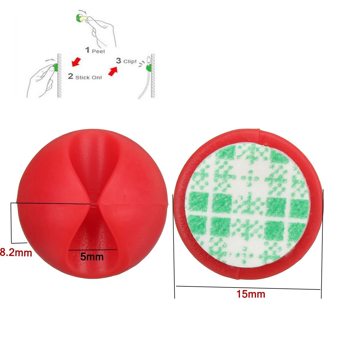 30pcs Car Desk Wall USB Wire Cable Line Fastener C... – Grandado