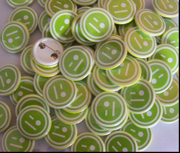 factory sales, , 500 sets 25mm badge material plas... – Grandado