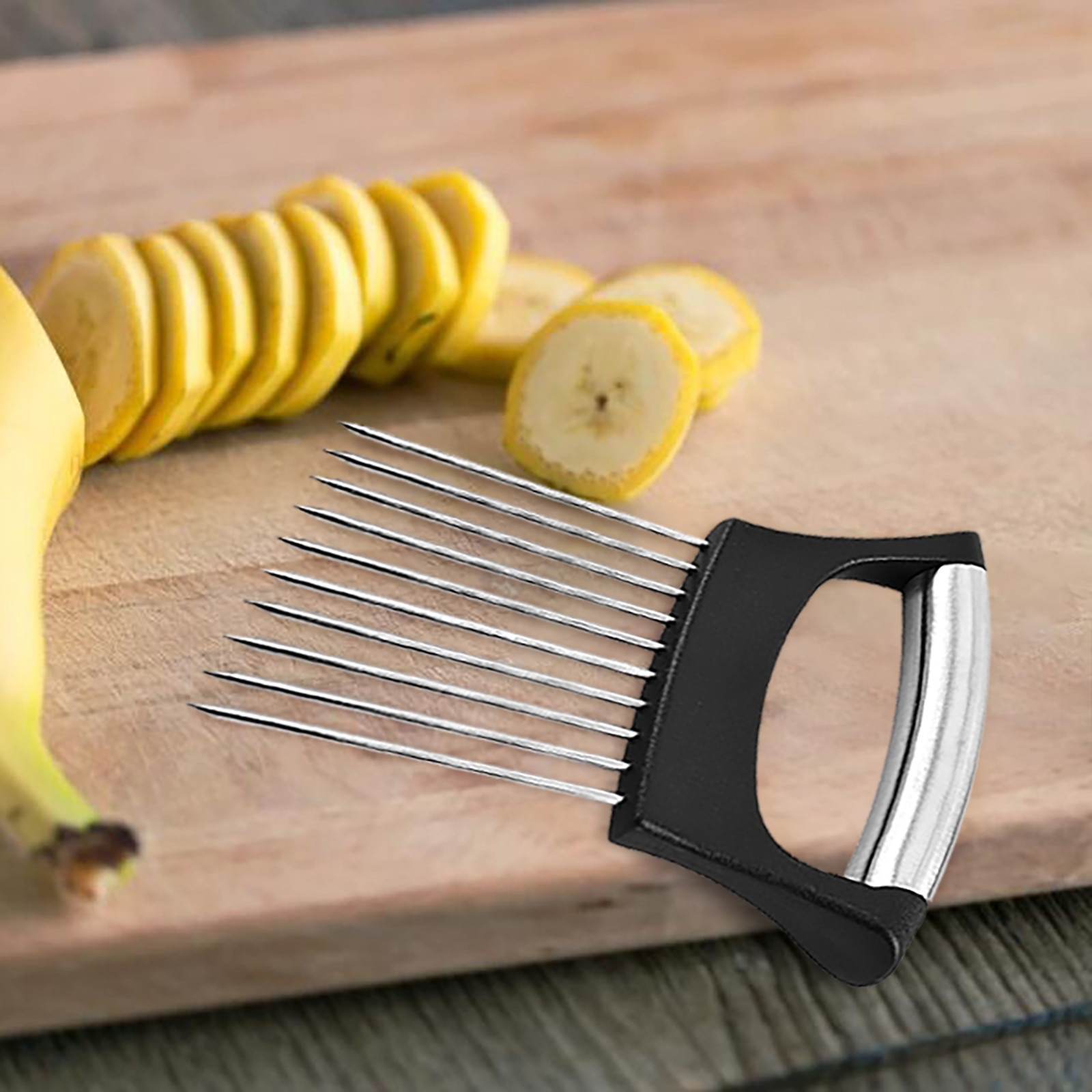 1 Pcs Food Slice Assistant Holder Slicer Kitchen G... – Vicedeal