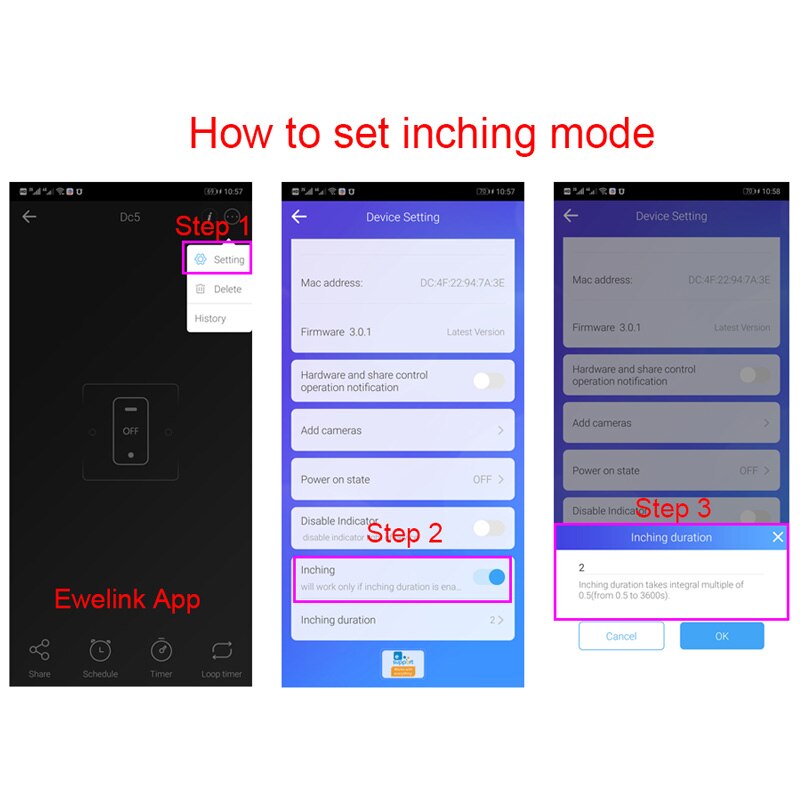 DC 5V 12V 24V 32V AC220V eWeLink wifi switch wirel... – Grandado