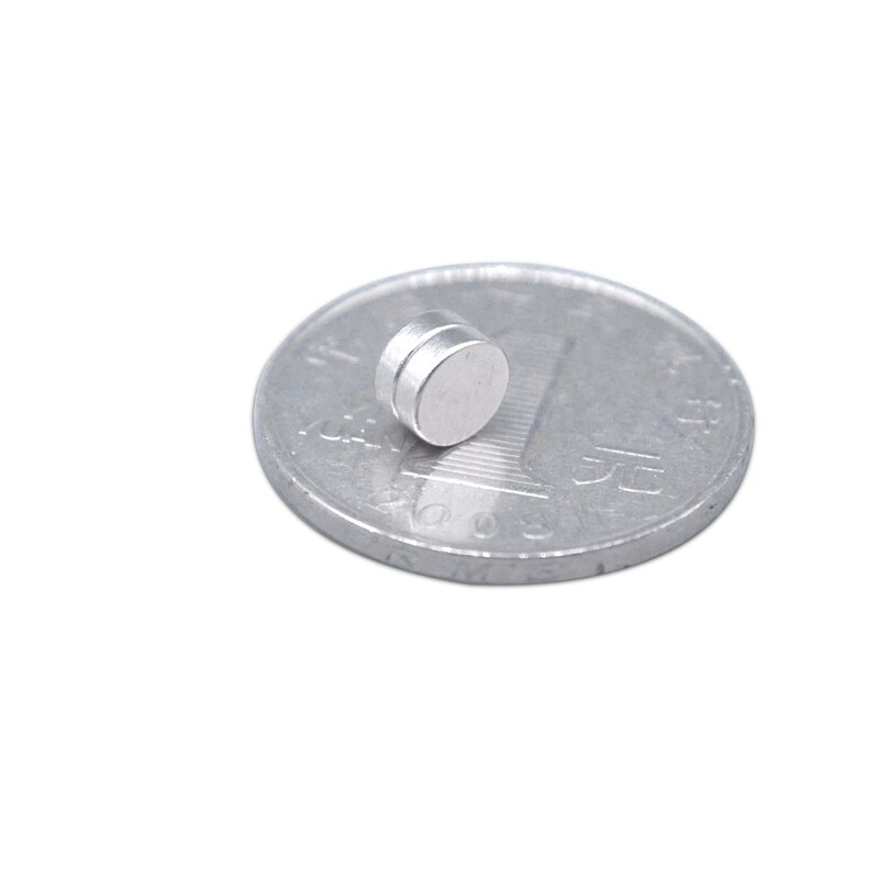 100/200/300 stk 6 x 2 mm små små sirkulære magnete... – Vicedeal
