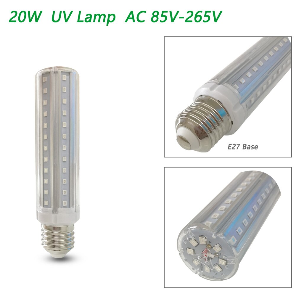 E27 Ultraviolet Led Germicida Lamp Disinfecting Li... – Grandado