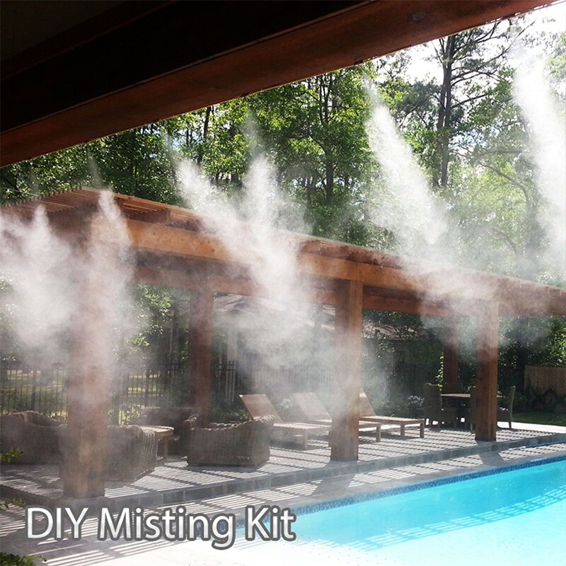 Outdoor Misting Cooling System for Garden Patio Wa... – Grandado