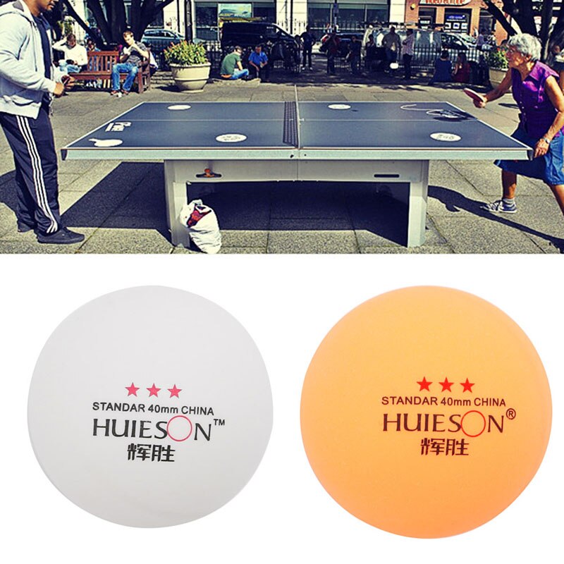50Pcs 3-Star Standard 40mm Table Tennis Ping Pong ... – Vicedeal