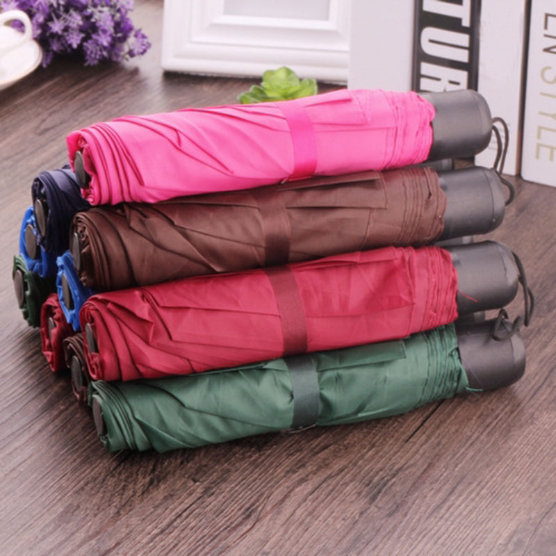 1 Pcs Folding Umbrella Rain Windproof Portable Sho... – Grandado