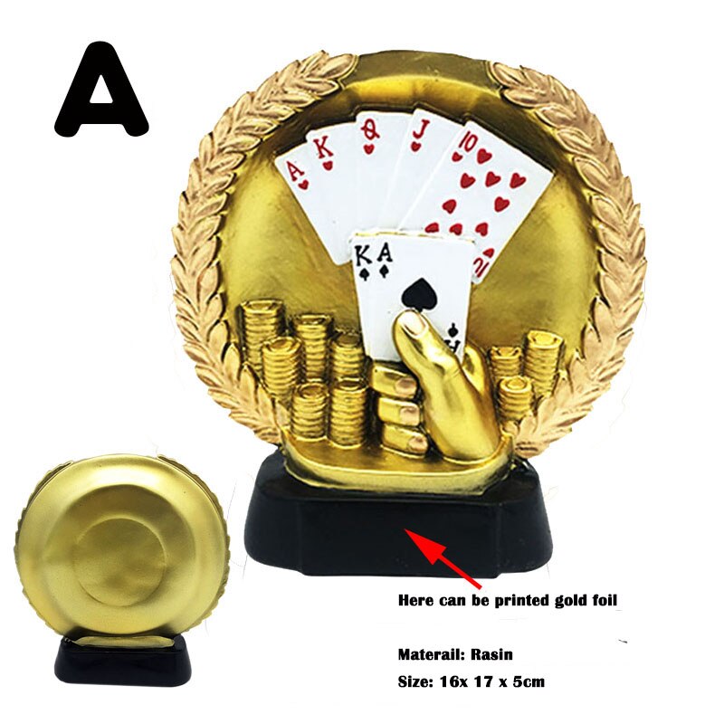 1PC Poker Winner Prize Tournament Champion award p... – Vicedeal