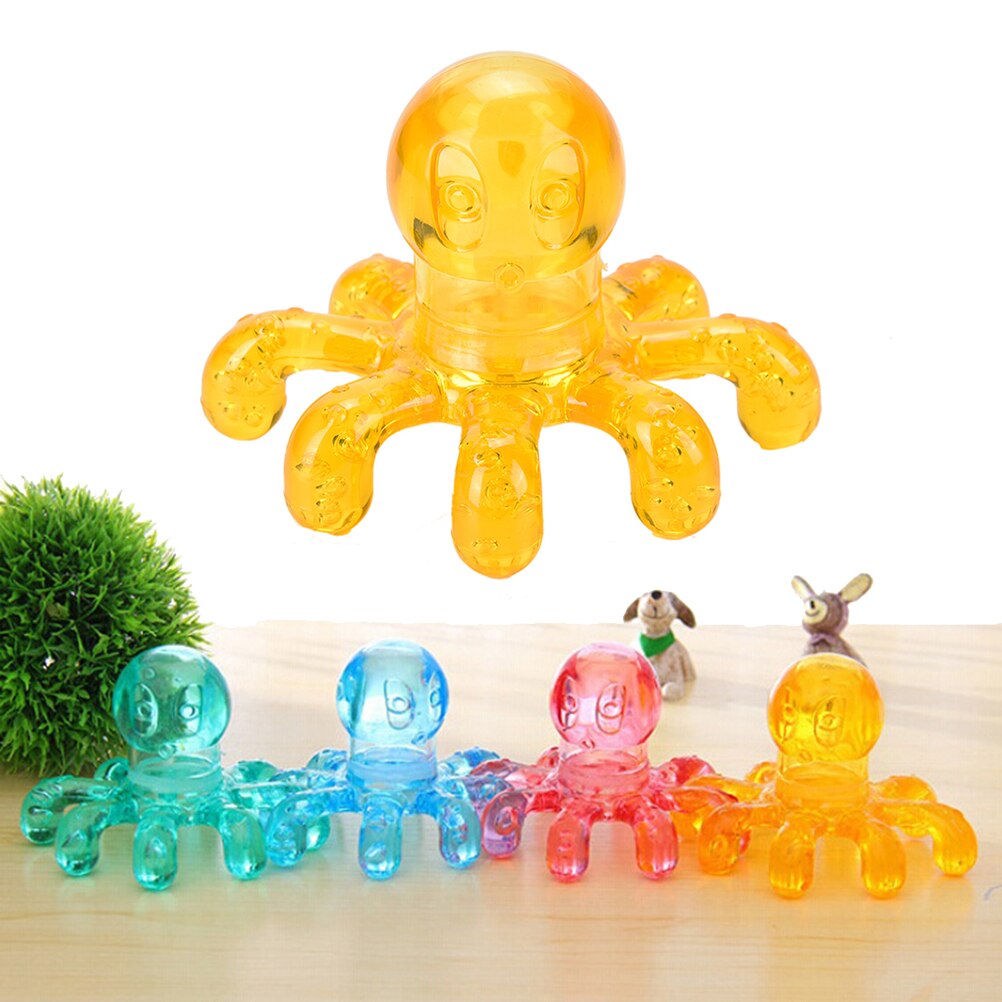 Plastic Handheld Octopus Massager Draagbare Krista... – Vicedeal