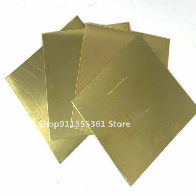 Shim Thick 0.5mm/0.8mm/1mm/2mm 100X100mm Brass Met... – Grandado