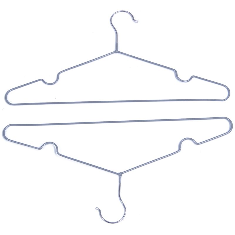20pcs Heavy Duty Anti-Slip Notch Hangers - Gray – Vicedeal