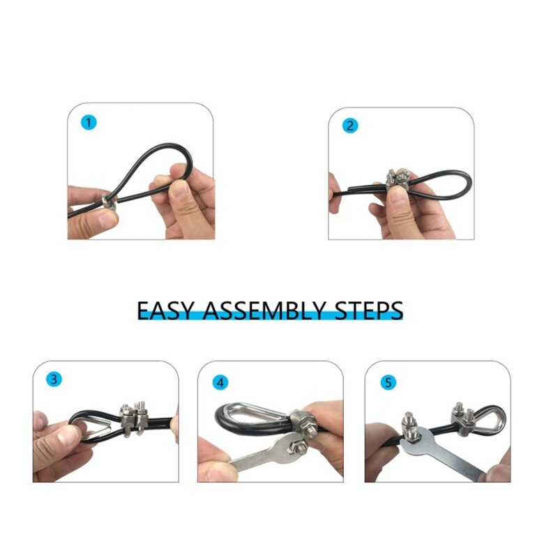 Fitness Cable, Heavy Duty Wire Rope And Lift Pull ... – Grandado