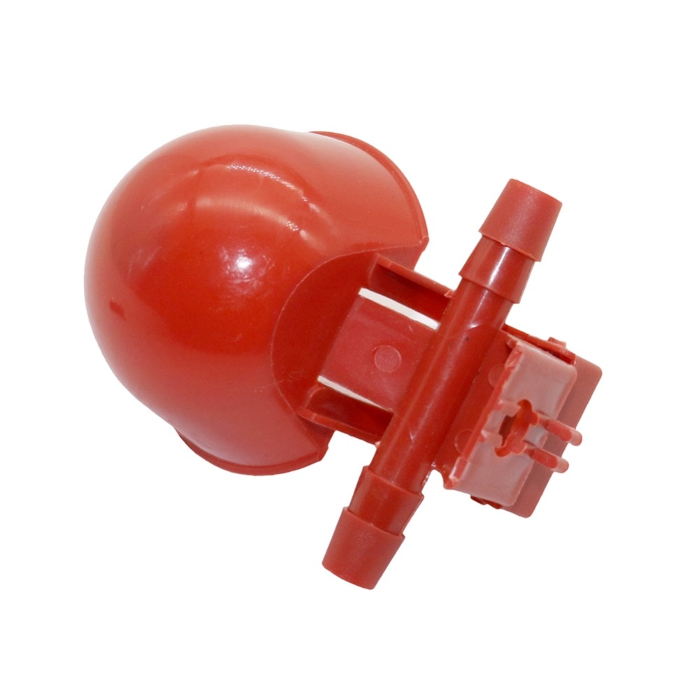 50 Sets Red Quail Waterer Animal Feeders Automatic... – Grandado