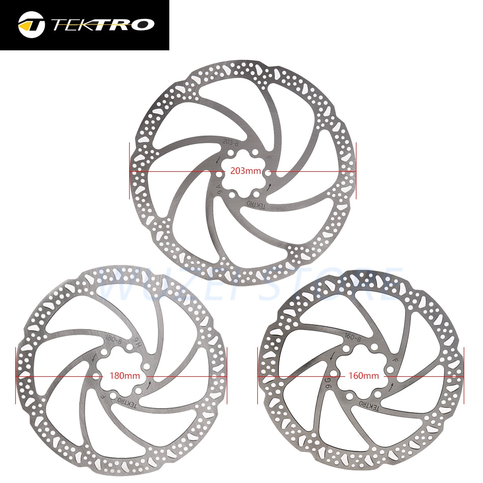 TEKTRO Bike Rotor 160mm 180mm 203mm Mountain Bicycle Hydraulic Disc ...