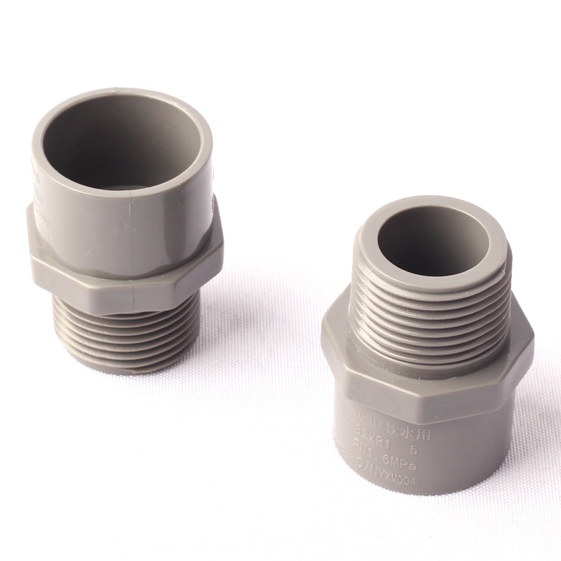 Conectores Rectos de PVC de 1 pulgada, rosca macho... – Grandado